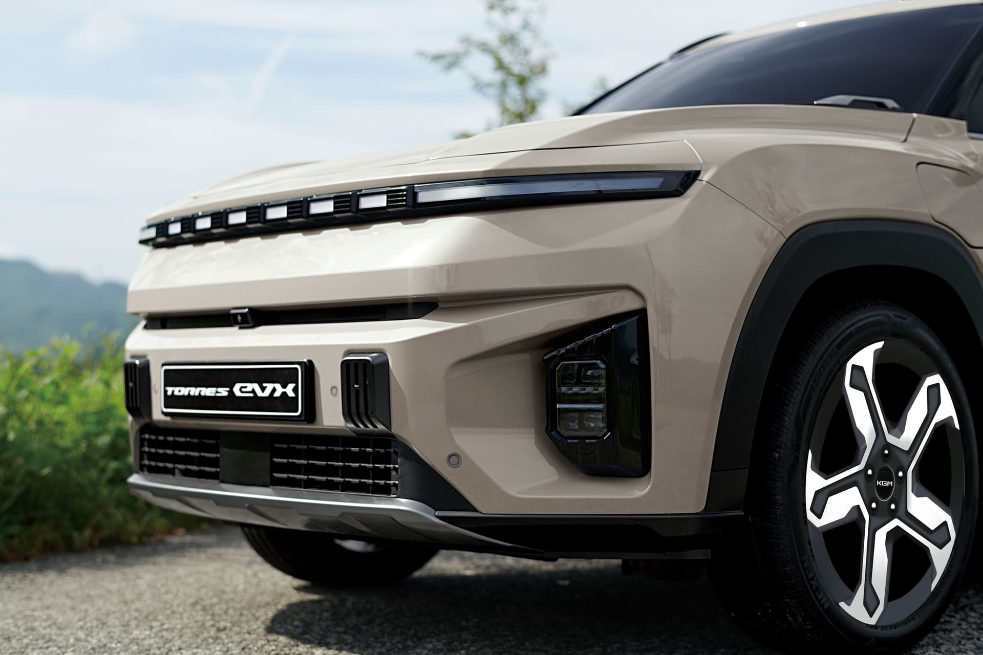 De nieuwe 100% elektrische Torres EVX | KGM